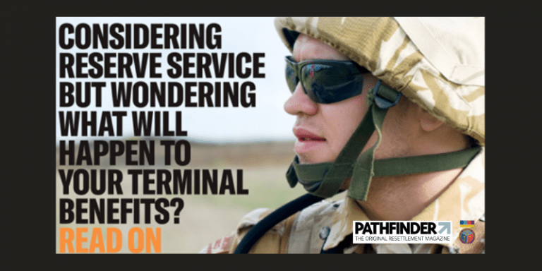Reserve Service and Terminal Benefits - Forces Pension Society