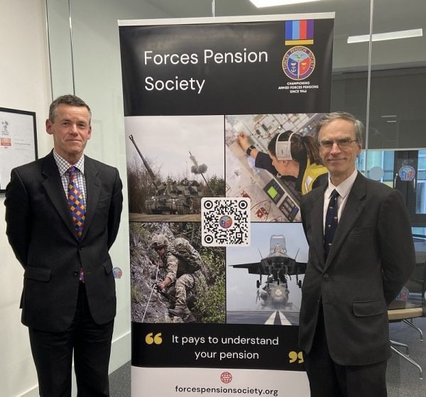 A Visit from The Minister for Defence People - Forces Pension Society