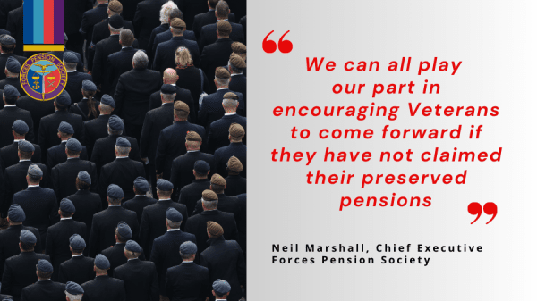 Can you help identify a Veteran with an unclaimed pension? - Forces ...