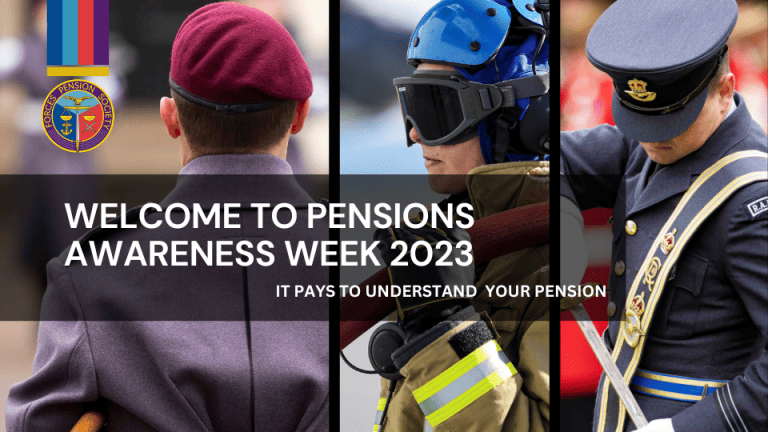 Welcome to Pensions Awareness Week - Forces Pension Society