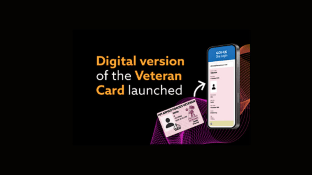 Digital version of Veteran Card launched - Forces Pension Society